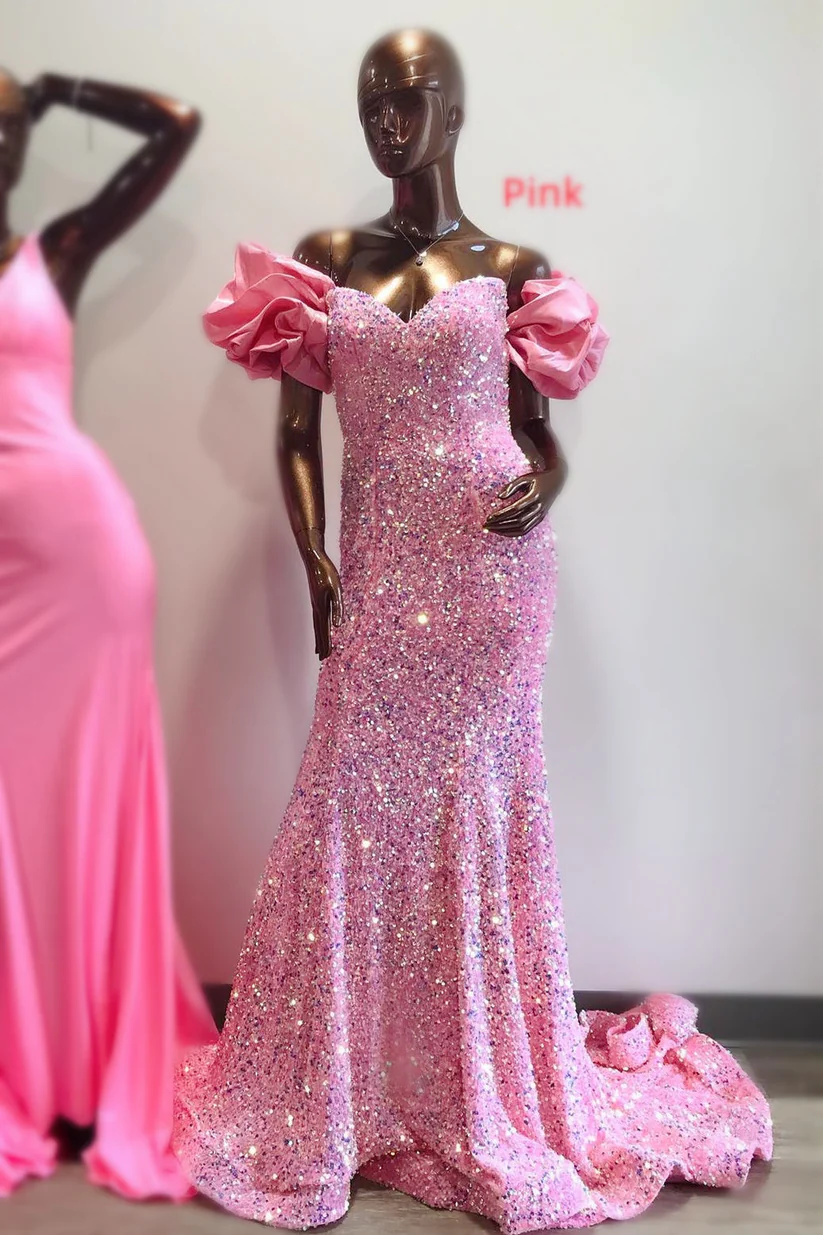 Tiffany Blue Sweetheart Sequin Mermaid Dress – mermelo
